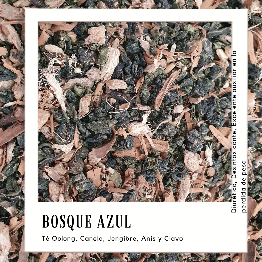 Tisana Bosque Azul – Colibrí Tisanas Artesanales